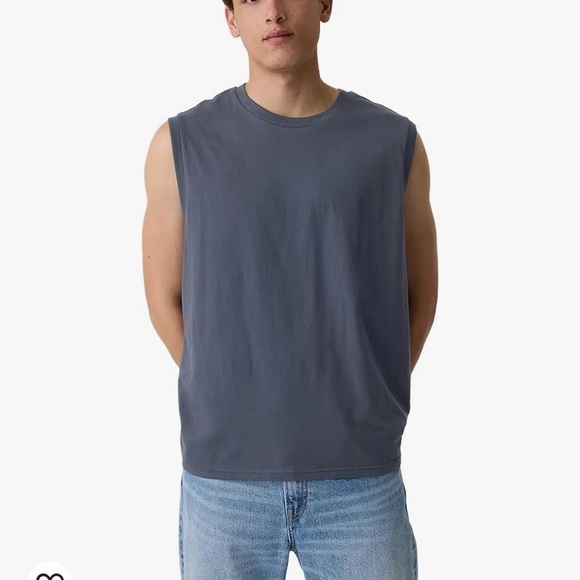 H&M | Shirts | Hm Relaxed Muscle Tank Tshirt | Poshmark